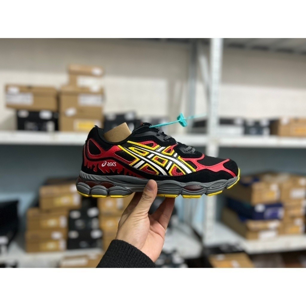 ขายร้อนญี่ปุ่นมืออาชีพรองเท้าวิ่ง ASICS/azcs Tiger GEL-NYC กลางแจ้งข้าม ...