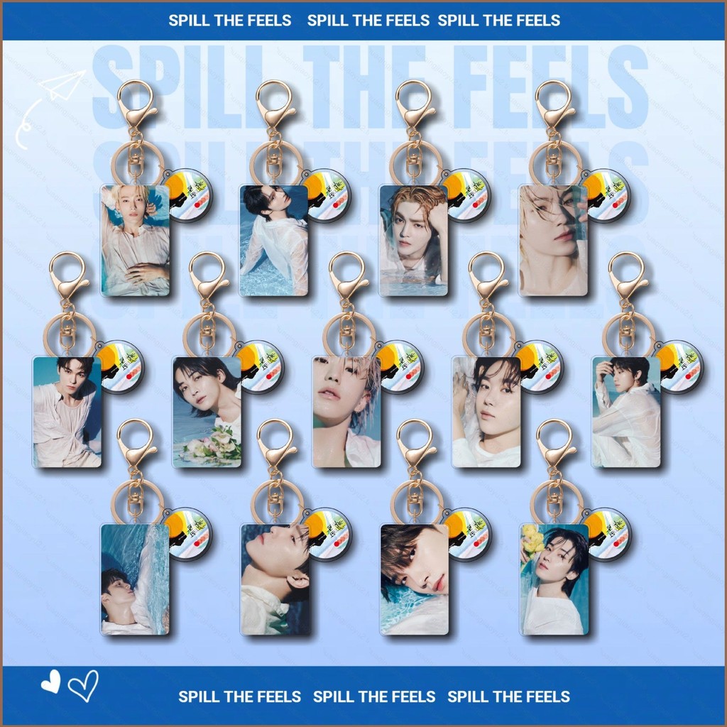 Seventeen S COUPS JOSHUA พวงกุญแจอะคริลิคอัลบั้มใหม่ SPILL THE FEELS ...