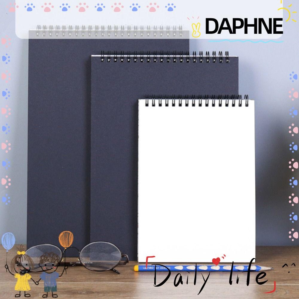 DAPHNE 8K 16K Coil Sketchbook, A4 A5 A6 30 แผ่นกระดาษวาดภาพหนา,กรดมือ ...