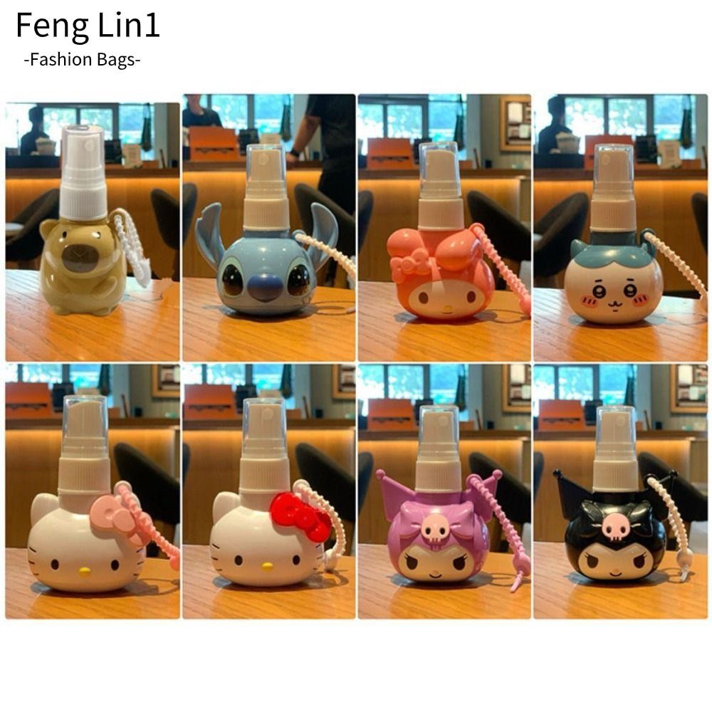 ขวดสเปรย์ FLIN Disney Stitch ความจุ 50 มล. ขวดสเปรย์ Sanrio สไตล์ ...