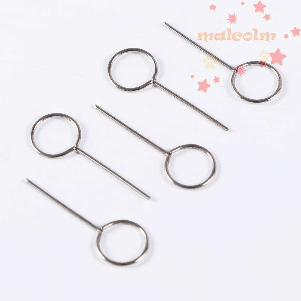 MALCOLM ถาดซิมการ์ด Ejector โทรศัพท์มือถือโทรศัพท์ใช้เครื่องมือ Pin Ejecting 10 ชิ้น/แพ็คการ์ด ...