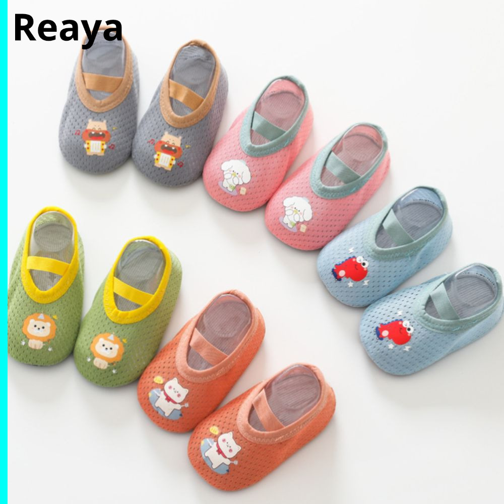 รองเท้าเด็ก REAYA ตาข่ายฤดูร้อน มีระบบป้องกันการลื่นไถลและระบายอากาศได้ ...