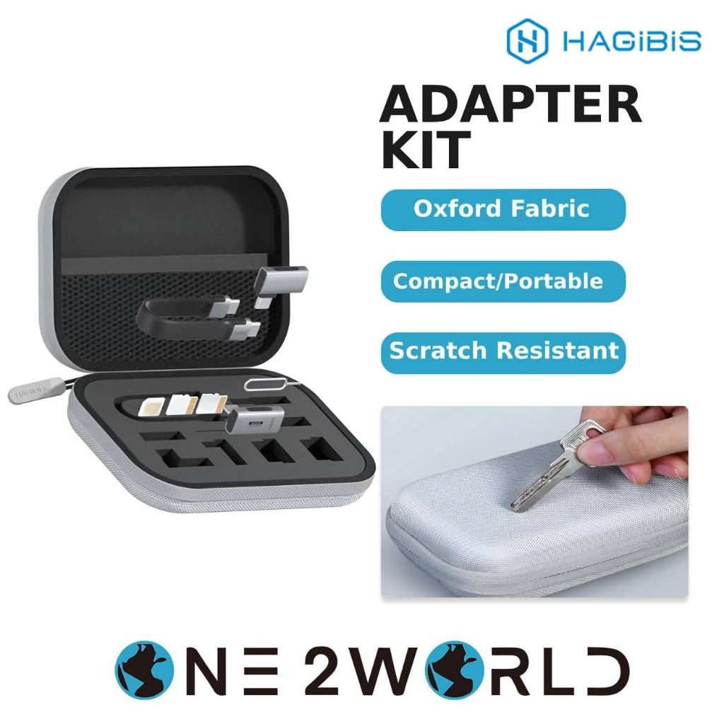 HAGIBIS TGM30 USBC Adapter Kit: ทนทาน 900D Oxford ผ้าแบบพกพา AllinOne ...