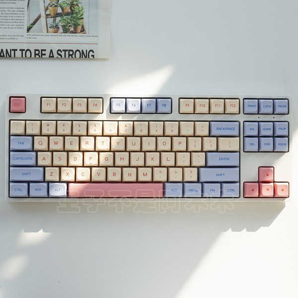 keycaps คีย์แคป keycap keycap ไทย Marshmallow Keycap xda ความสูง PBT ...