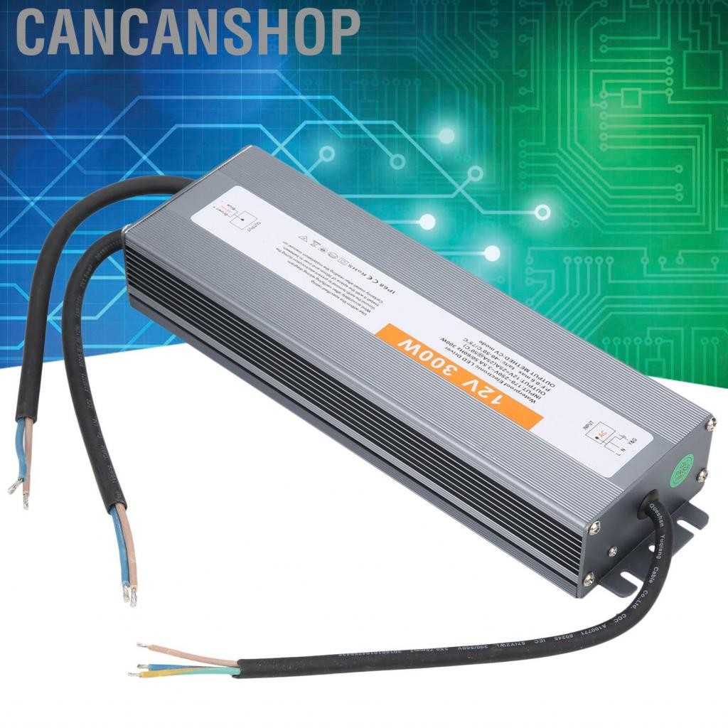 Cancanshop ไดรเวอร์แหล่งจ่ายไฟ LED AC170-250V 50/60Hz 300W บาร์ไฟกันน้ำ ...