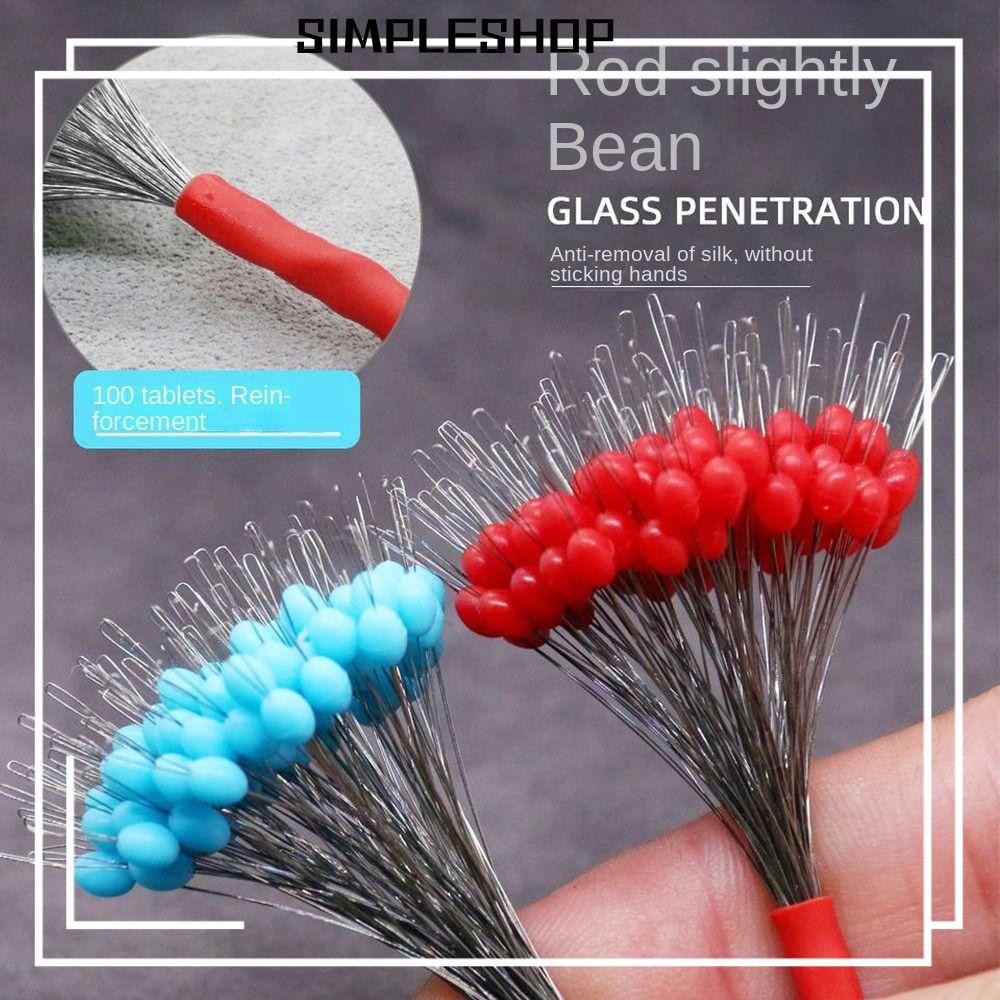 SIMPLESHOP 200 ชิ้น Fishing Bobber Stopper, Line Tackle อุปกรณ์เสริม ...