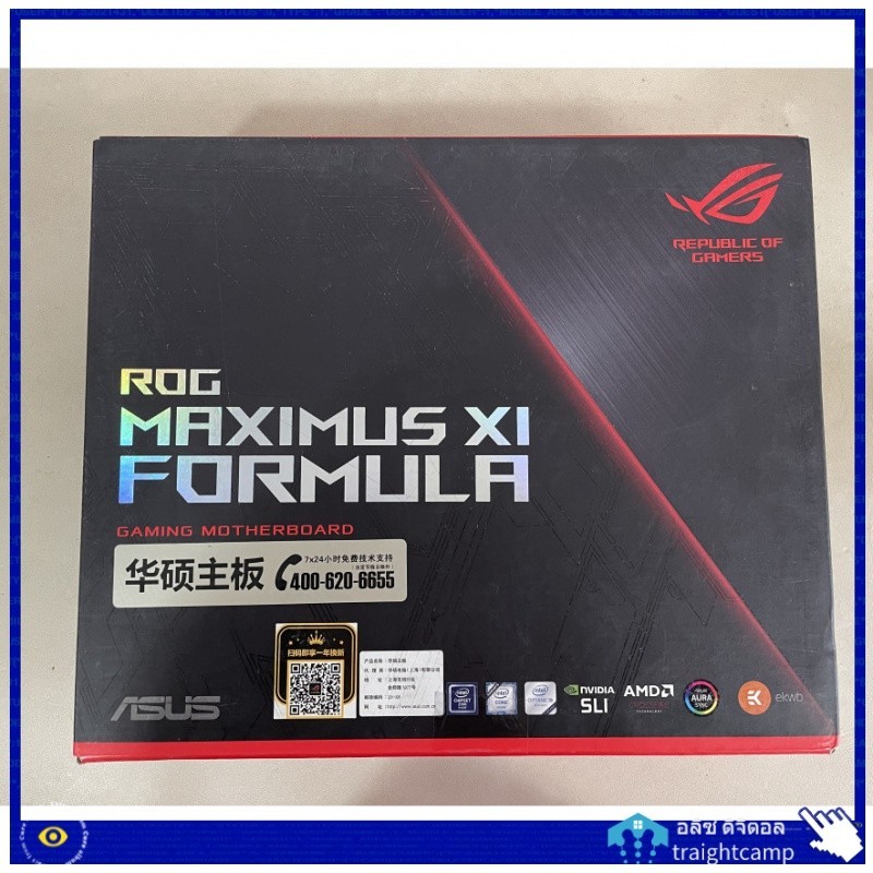 [สต๊อกพร้อมจัดส่งที่รวดเร็ว] Asus ROG MAXIMUS XI FORMULA M11F เมนบอร์ด Z390 Player Country ...