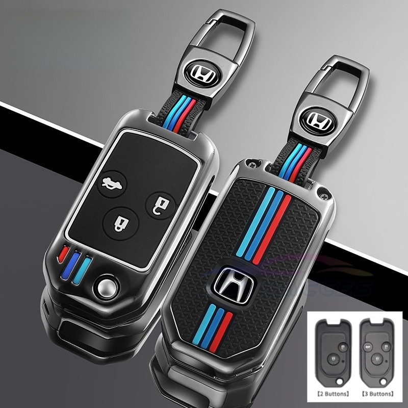 ฝาครอบกุญแจรถสำหรับ Honda Modified flip Key Honda JAZZ Ge 2011 Accord ...