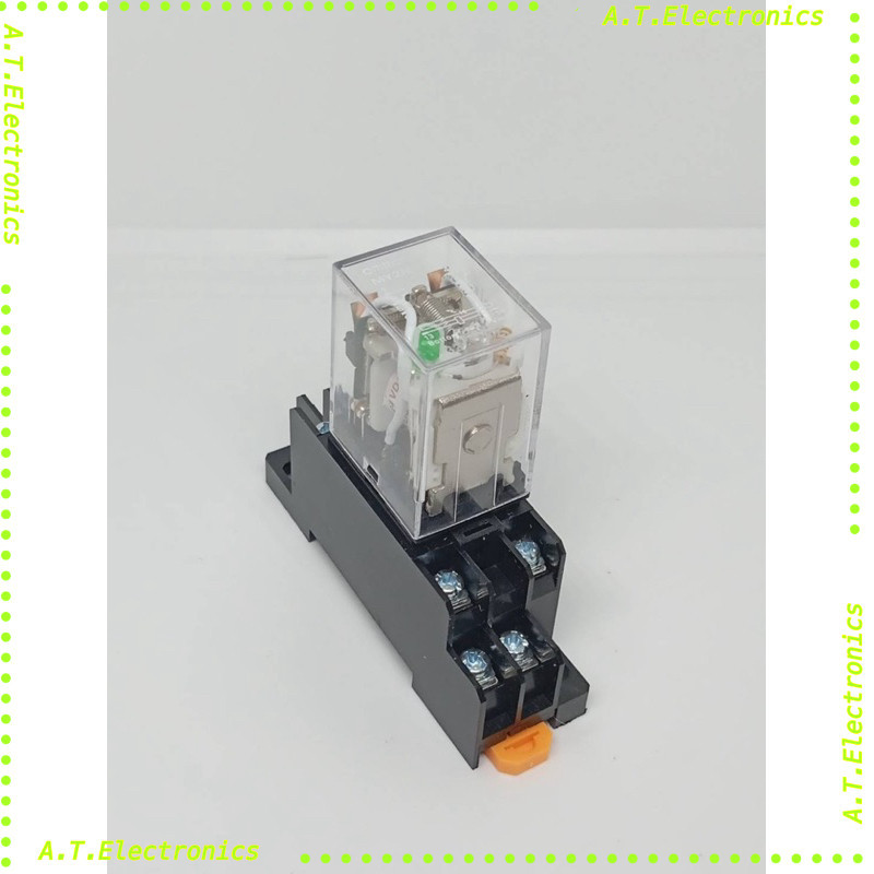 พร้อมส่ง! รีเลย์ ซ๊อคเก็ต RELAY my2 my2n my2n-gs my4n my2n+socket my4n ...