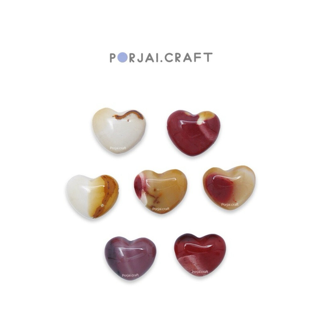 Mookaite Jasper Heart Bead ลูกปัดหัวใจมูไคต์แจสเปอร์ 14mm | Shopee Thailand Mookaite Jasper Heart Bead ลูกปัดหัวใจมูไคต์แจสเปอร์ 14mm | Shopee Thailand