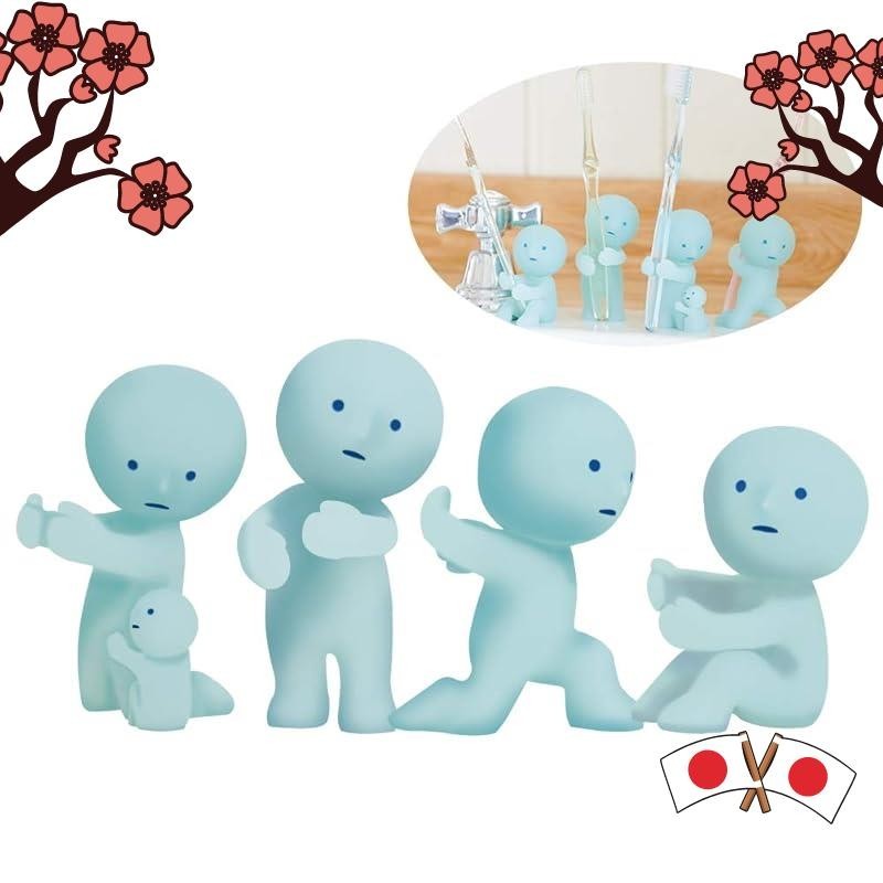 [From JAPAN]Smithy Toothbrush Stand Set - Brush Mamoru, Brush Sasael ...