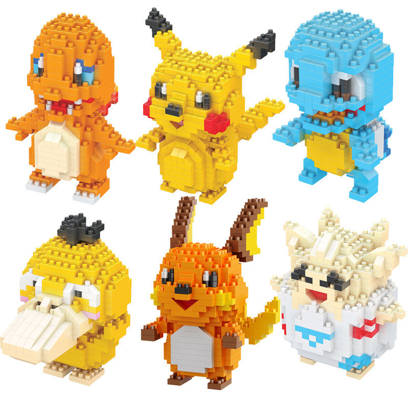 [ขายส่งเรือ] Baiyu Pokemon Pokémon Diamond Particle Micro Building ...