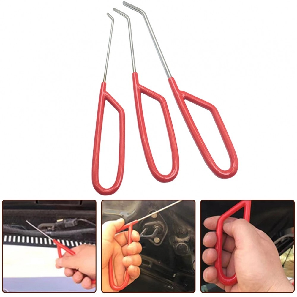 ที่มีประสิทธิภาพ Paintless Dent Repair Pry Bars Double Layer Design ...
