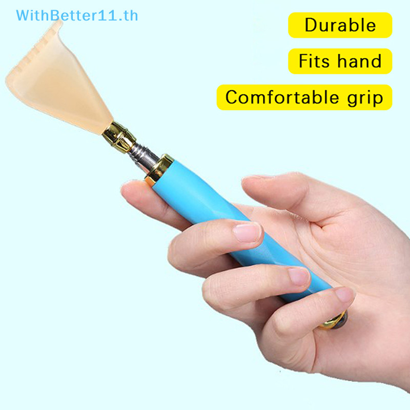 Better แบบพกพา Back Scratcher Telescopic Scratching นวดกลับ Scraper ...