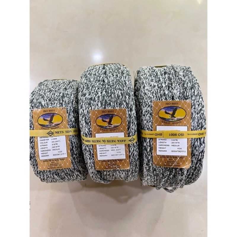 Jaya ยี่ห้อ TALI RAWAI KP ROPE 3 3.5 4 5 6 7 8 10 12 14 16MM โดย METER ...
