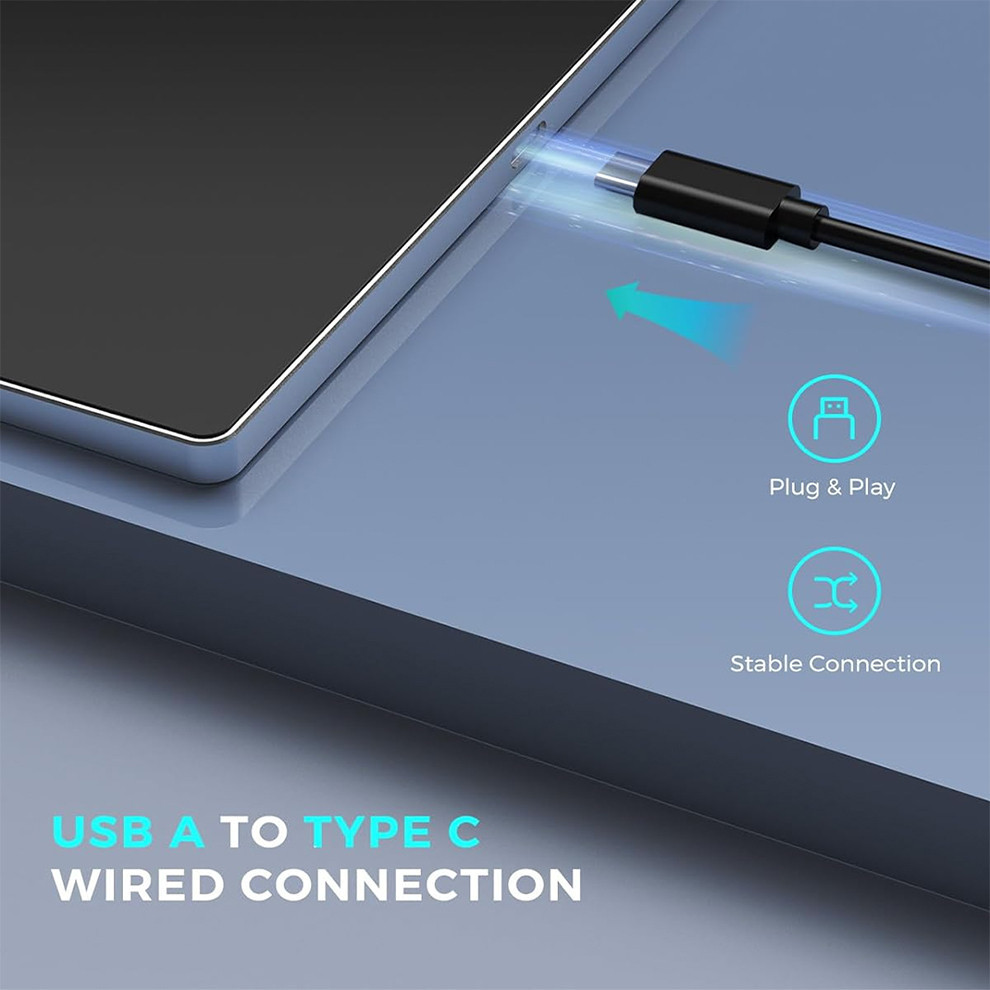 Usb Wired Multi-Touch Trackpad Slim AluminiumTouchpad Mouse สําหรับ ...