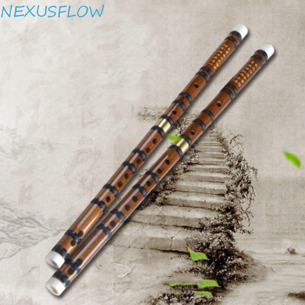 Nexusflow ขลุ่ยจีน, คีย์แบบดั้งเดิม CDEFG ขลุ่ยแบบดั้งเดิม, Instrumen ดนตรีไม้ไผ่ Professional ...