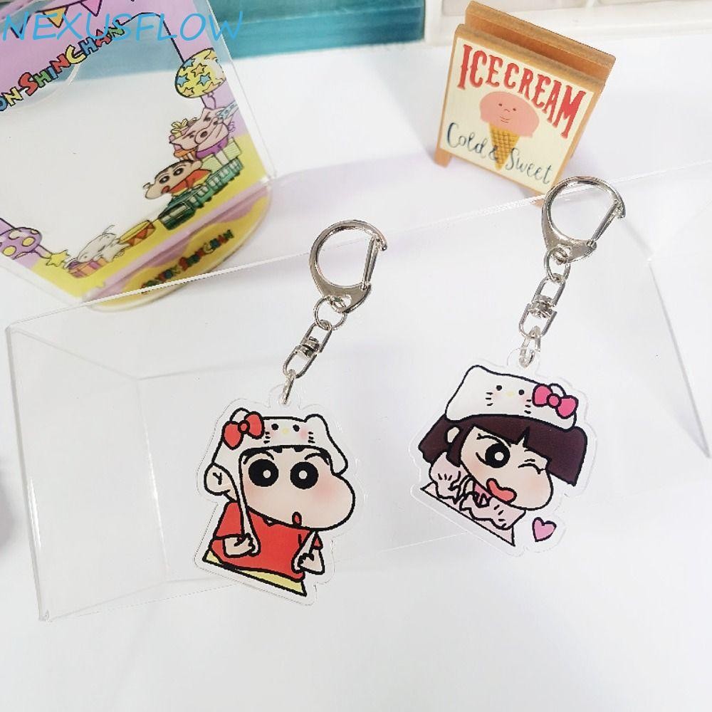 Nexusflow Crayon Shin-chan Key Chain, Trinket อะคริลิค Crayon Shin-chan ...