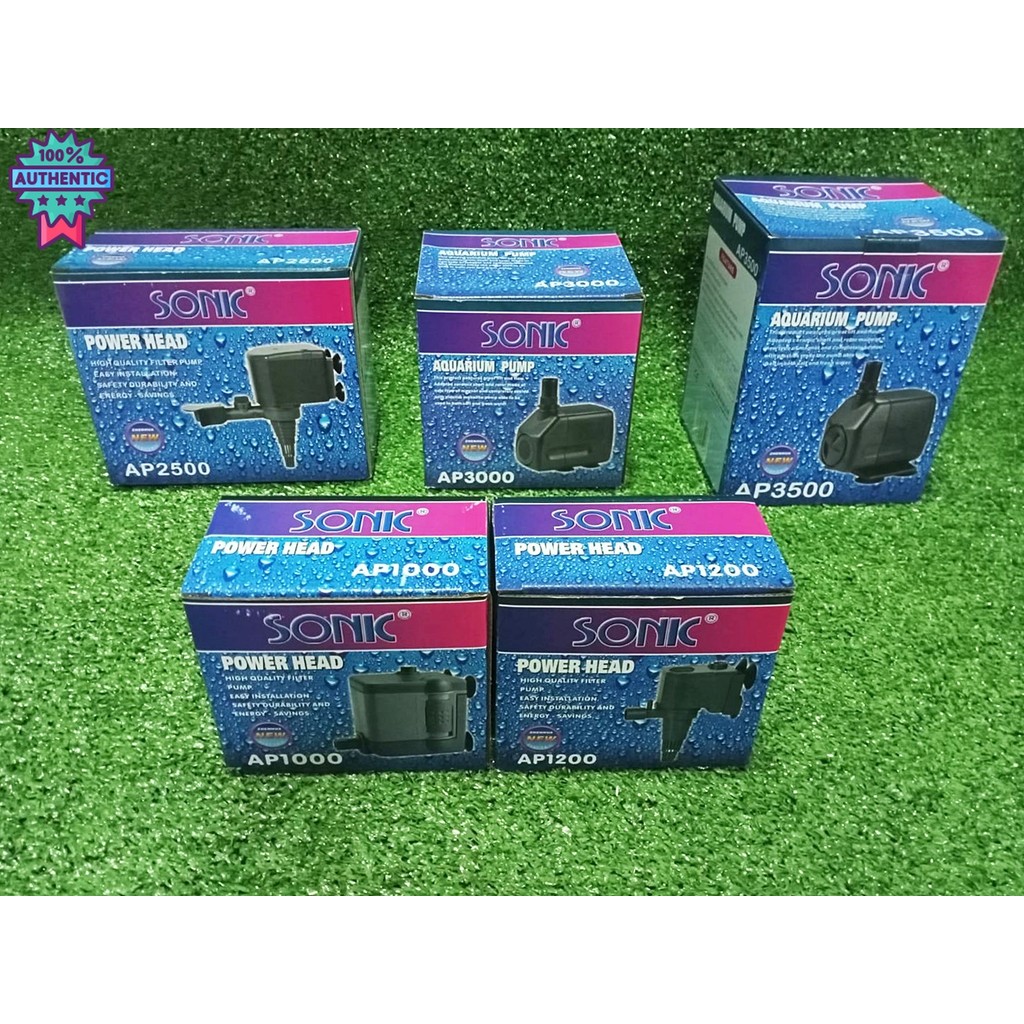 ปั๊มน้ำ Sonic AP3500 ปั๊มตู้ปลา ปั๊มน้ำพุ ปั๊มกรอง ปั๊มน้ำคุณภาพดี ยอด ...