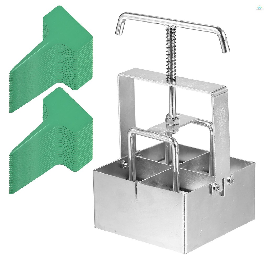 Yb1 boxHandheld soil Block Maker 2 นิ้วดิน Blocking เครื่องมือ Dibbles ...