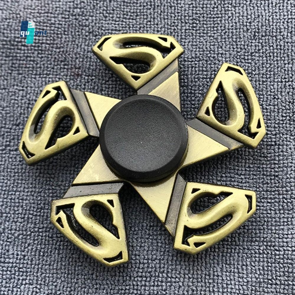 Quantumsky Finger Spinner,ทองเหลืองสีโลหะFidget Spinner,โต๊ะทํางานของเล่นCool ADHDความวิตกกังวล ...
