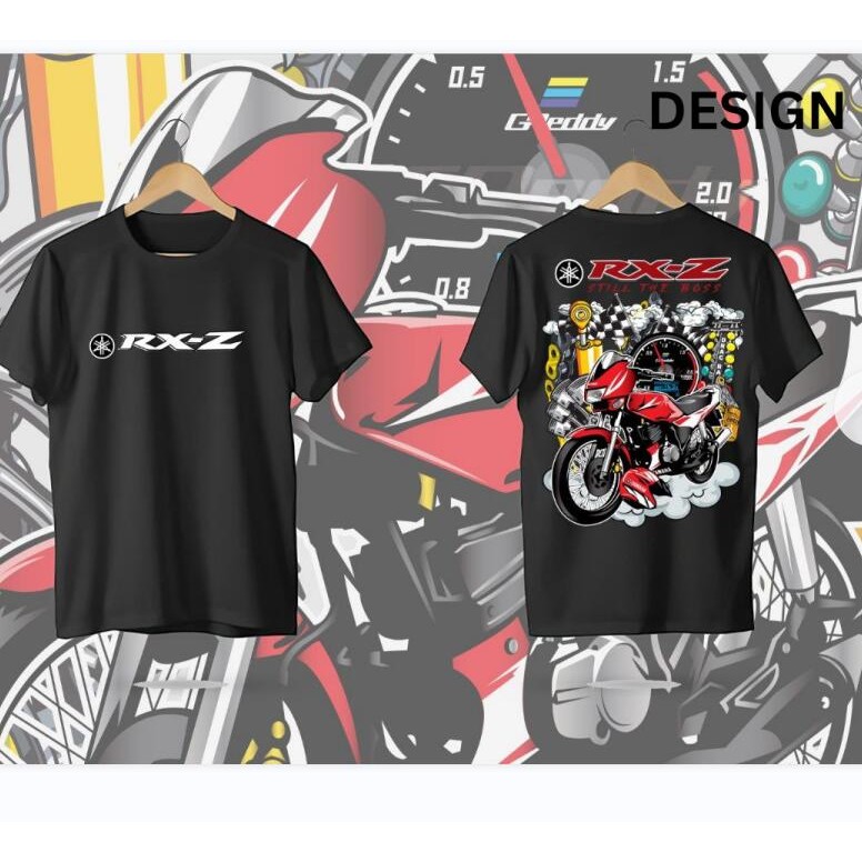 เสื้อยืด Yamaha Rx-z Energy (baju Motor Sublimation) Rxz T Shirt ...
