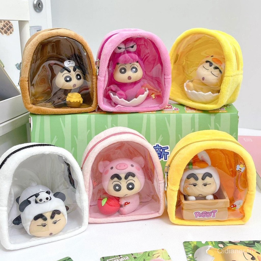 Crayon Shin-Chan Forest Adventures จี้ Mystery Box ตุ๊กตาตุ๊กตากระเป๋า ...