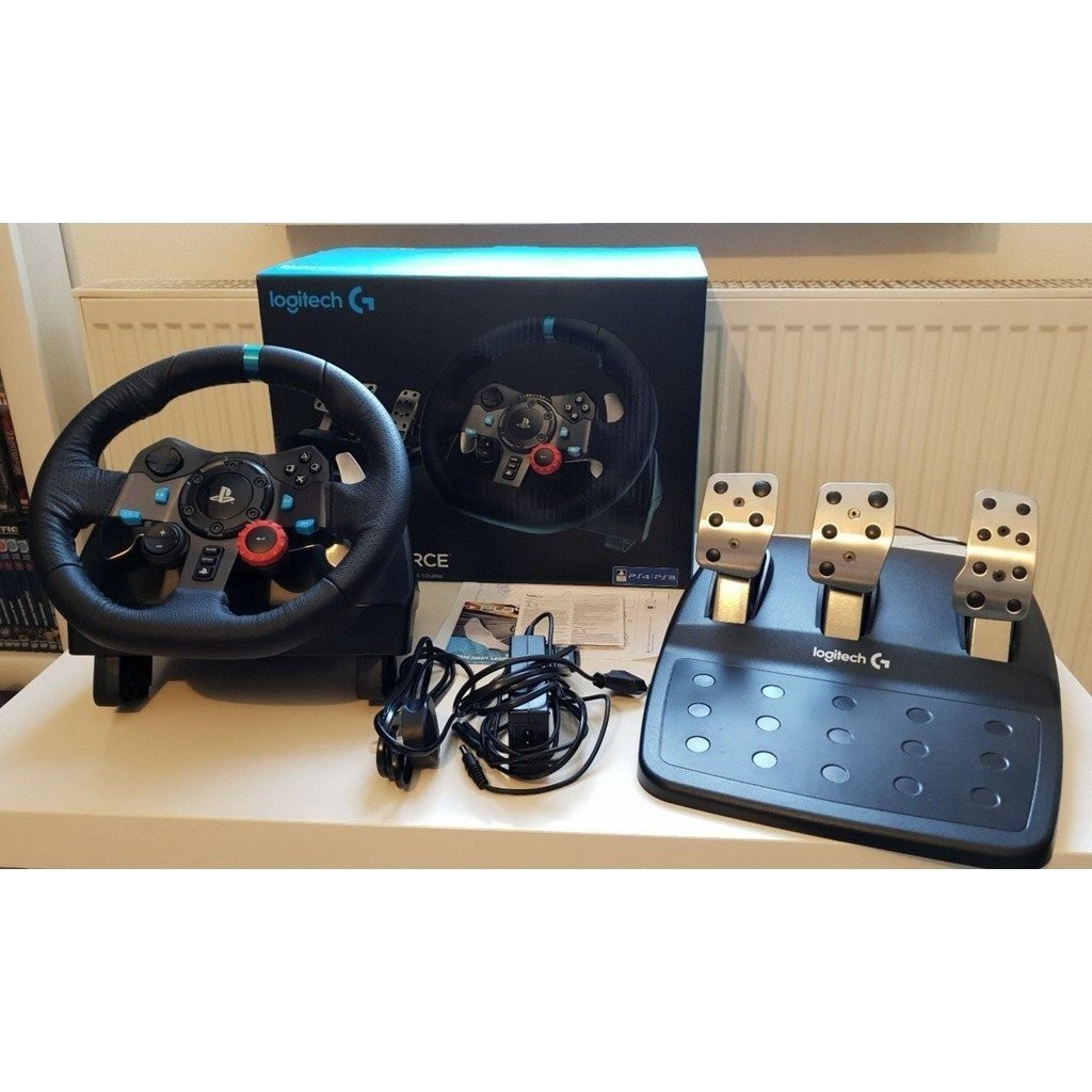 พวงมาลัยเกม Logitech/Logitech G29 มือสอง G27 จําลอง Racing ขับรถ PS4 ...
