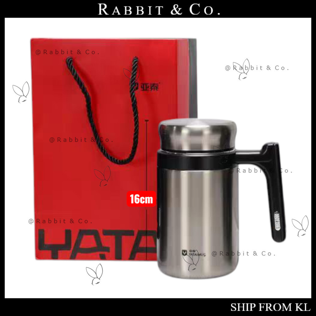 R&C 550ML แก้วชาสแตนเลสพร้อมด้ามจับกรอง | Shopee Thailand