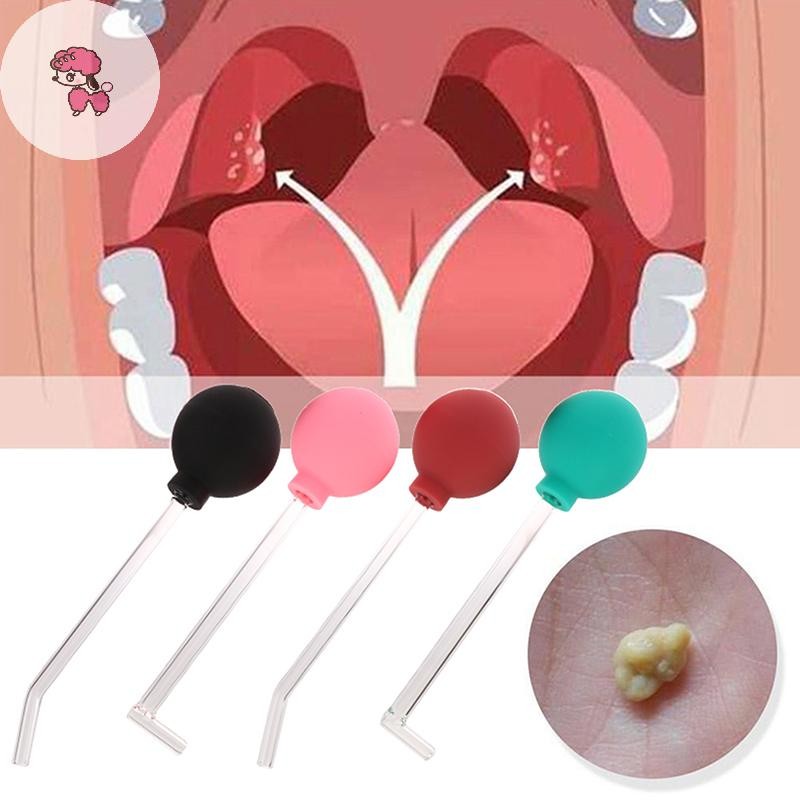 GRL 15/90 องศายาวหลอดแก้ว Tonsil หิน Remover เครื่องมือดูด Ball คู่มือ ...