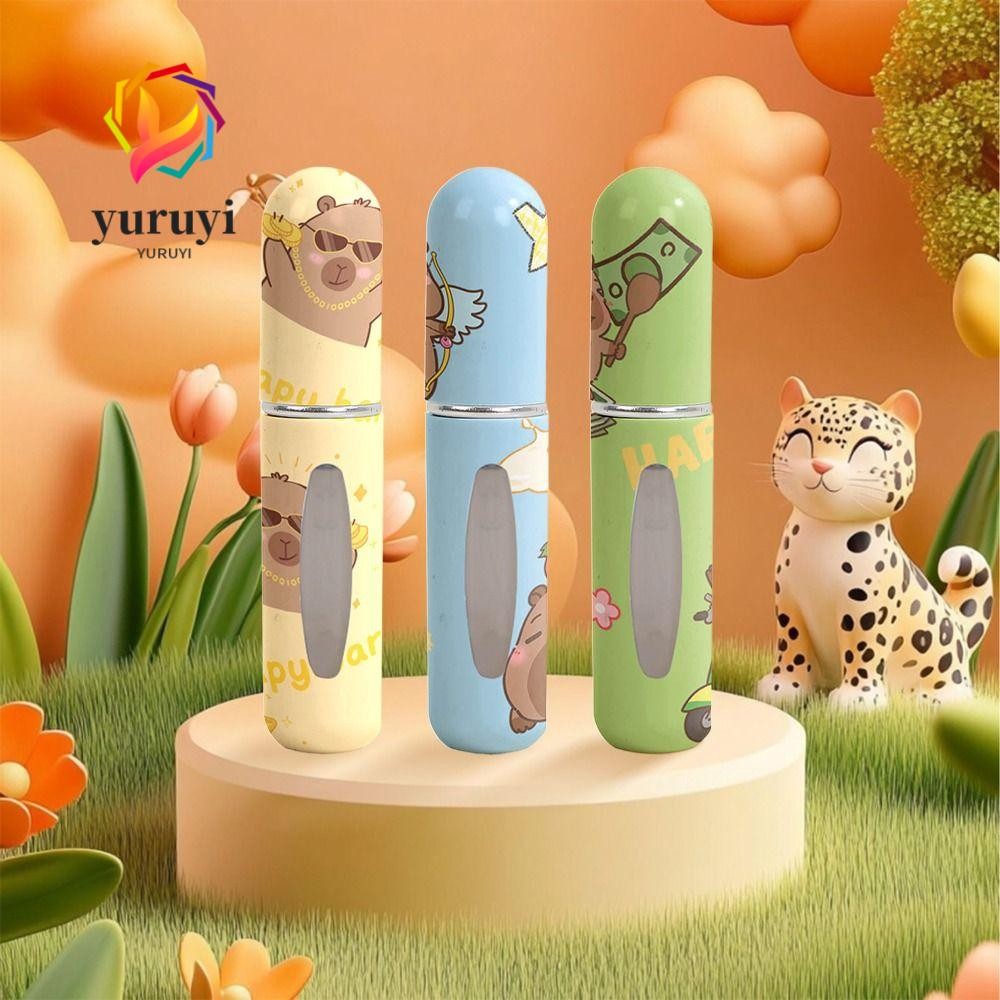 คอนเทนเนอร์เครื่องสําอาง YURUYI,ขวดน้ําหอมแบบพกพาการ์ตูน,ของขวัญ 5ml รีฟิลน้ําหอม Sprayer Travel ...
