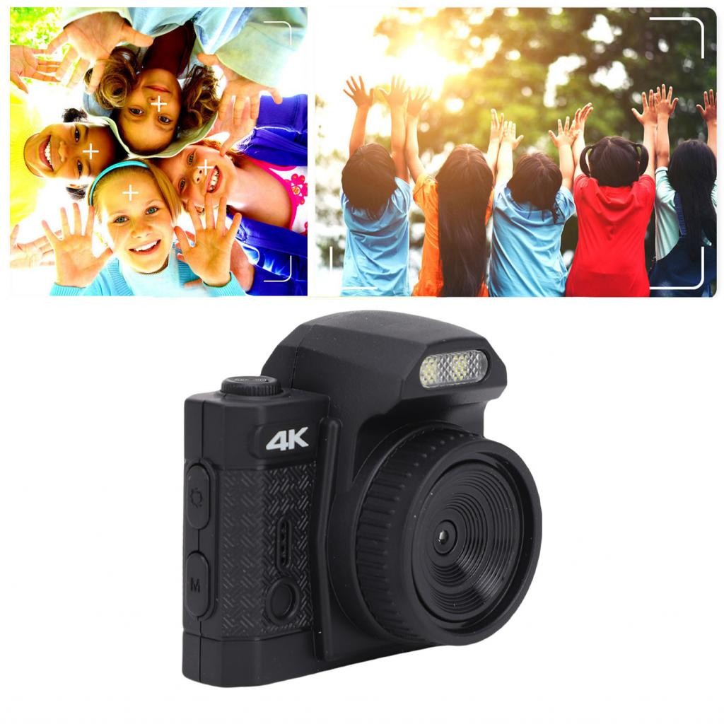 Yimeni-th Dpofirs Mini Keychain Camera 64MP 4K Retro Digital Portable ...
