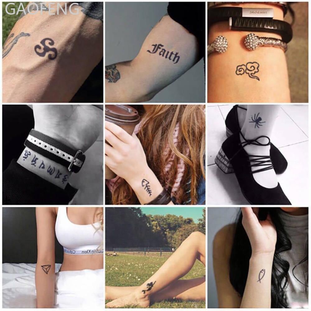 ครีมสักชั่วคราว GAOFENG ขนาด 10ml กับอุปกรณ์ทำสักเฮนน่า มีทั้งหมด 6 สี | Shopee Thailand