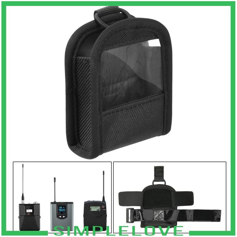 [เรียบง่าย] Transmitter Bodypack Mount Portable Carrier กระเป๋าส่ง ...