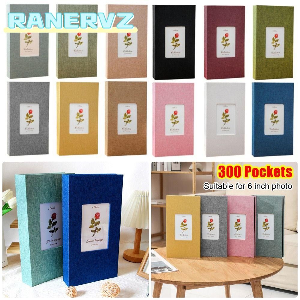 IIVEYOUNG อัลบั้มรูปผ้าลินิน 1 ชิ้น, สมุดเก็บภาพประเภท Interleaf 6 นิ้ว ...