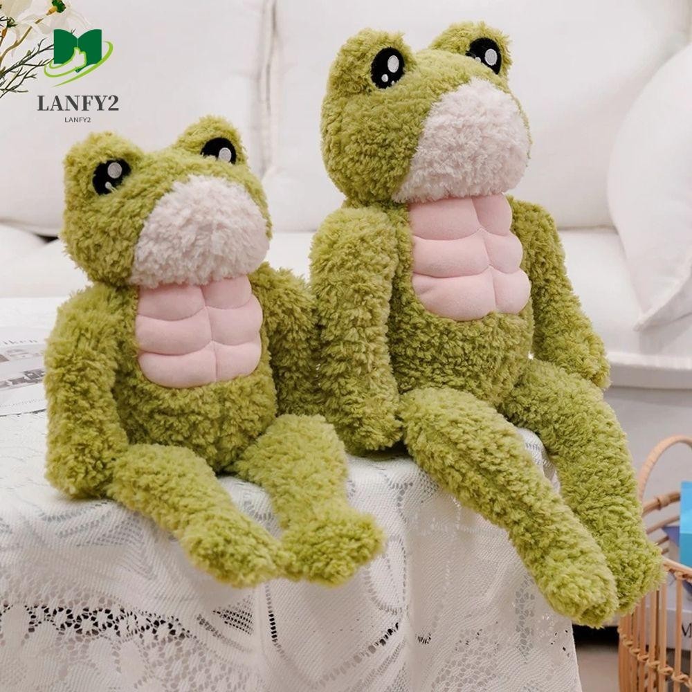 Alanfy กล้ามเนื้อกบตุ๊กตา Appease ตุ๊กตา Sleeping Mate ของเล่นตุ๊กตาสัตว์ตุ๊กตาหมอนนุ่มของเล่น ...