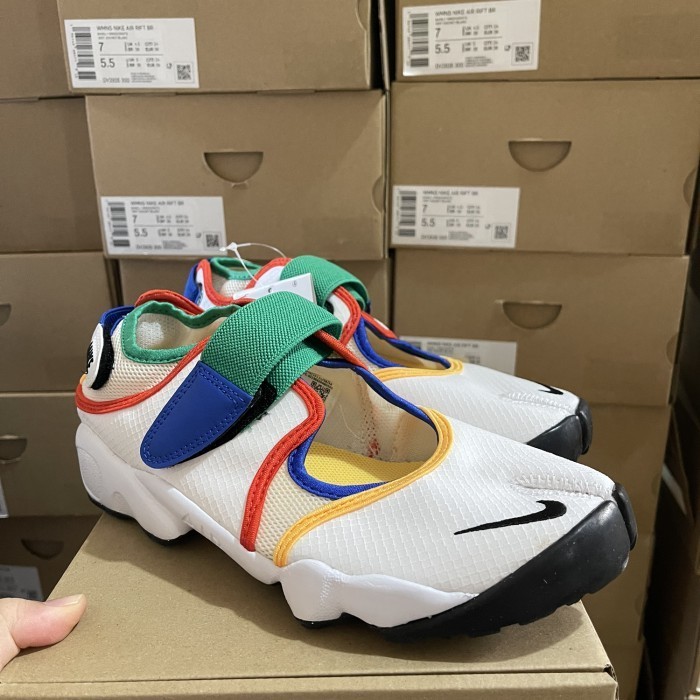 ️ ️Nike Air Rift White Citron Original Jepang - 36.5 | Shopee Thailand