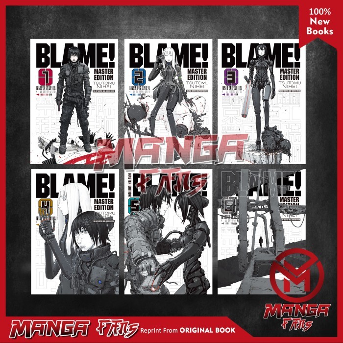 การ์ตูนมังงะ: BLAME! Master Edition vol 1-6 โดย Tsutomu Nihei | Shopee ...