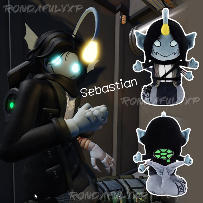Roblox Pressure Sebastian Solace ตุ๊กตาตุ๊กตาเกมตุ๊กตา Plush verasath ...
