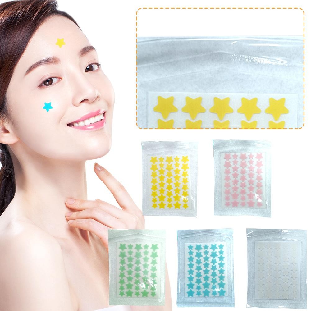 แผ่นแปะสิวรูปดาวสีสันสดใส Hydrogel Beauty Sticker แผ่นแปะสิว U7b0 ...