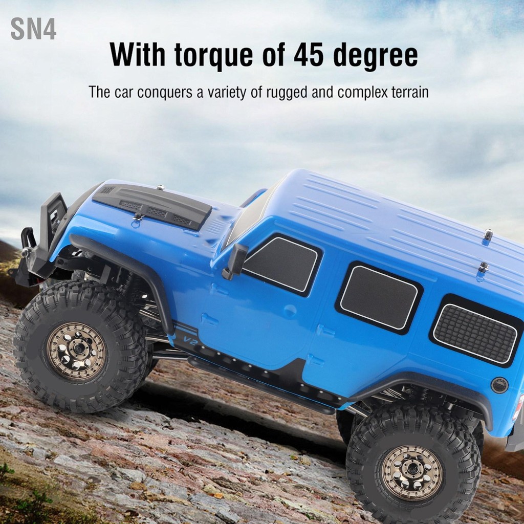 SN4 RGT EX86100 1/10 รีโมทคอนโทรลไฟฟ้า RC Crawler 4WD รุ่นรถ US Plug ...