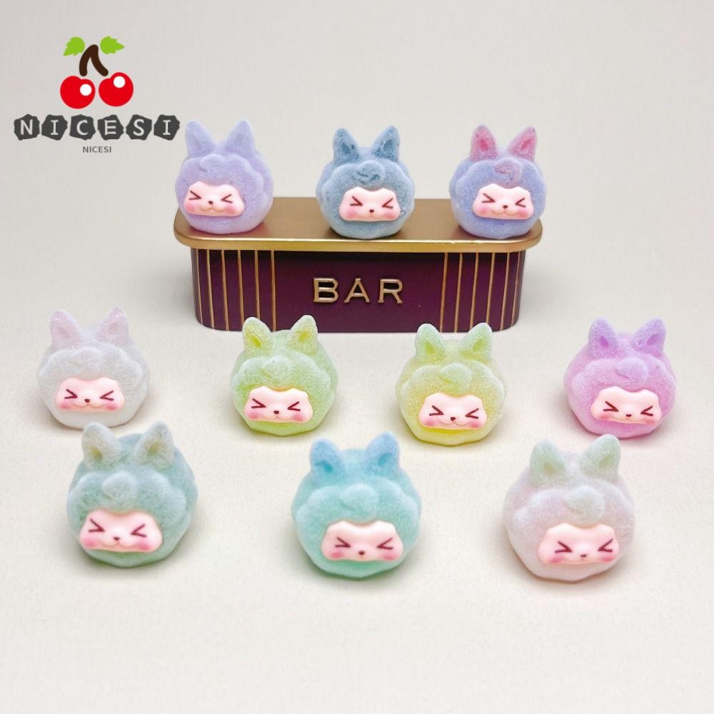 Nicesi น่ารัก Flocking KIKI เครื่องประดับ, เครื่องประดับตั้งโต๊ะ DIY ...