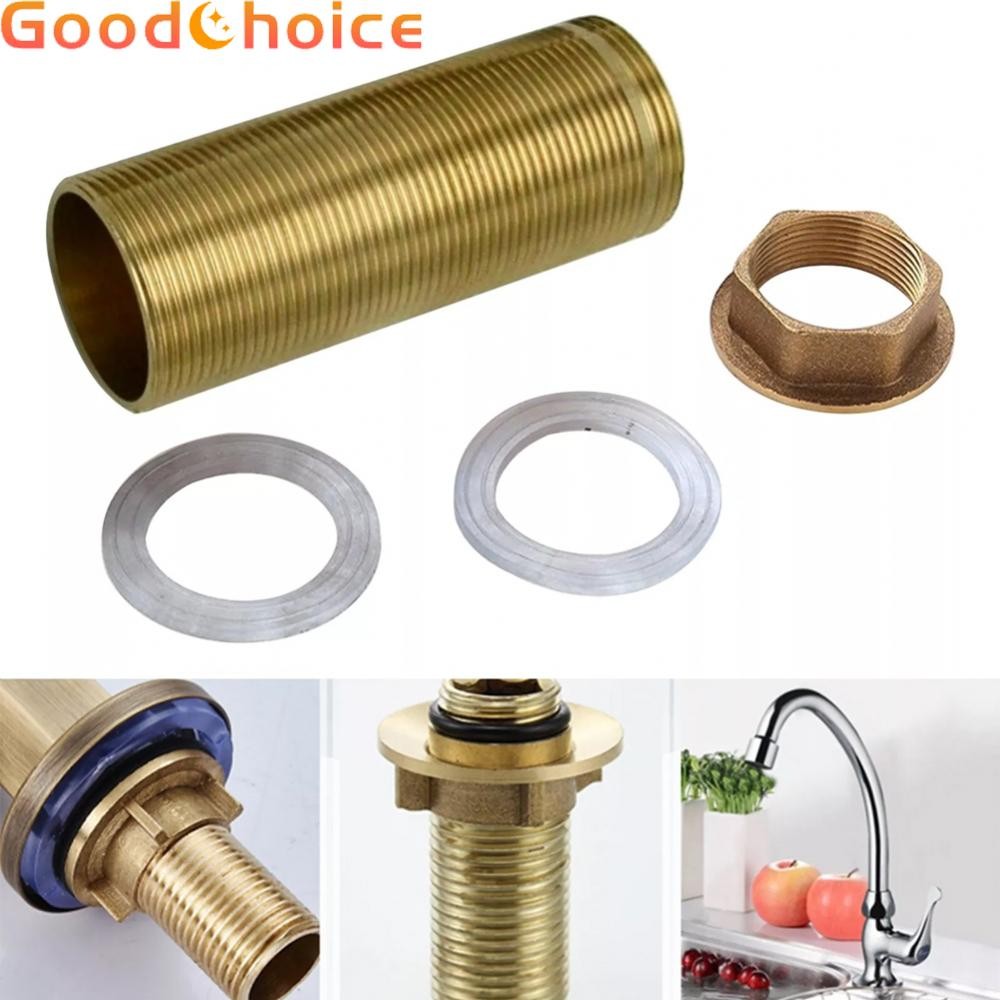 【Good】Brass Pipe Nuts Easy Repair And Maintenance Fixed Foot Kitchen ...