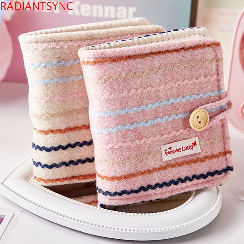Radiantsync ผ้าใบอัลบั้มรูป Binder, ใบหลวมเกาหลีสไตล์ 3 นิ้ว Photocard Holder, ประณีต DIY INS ...