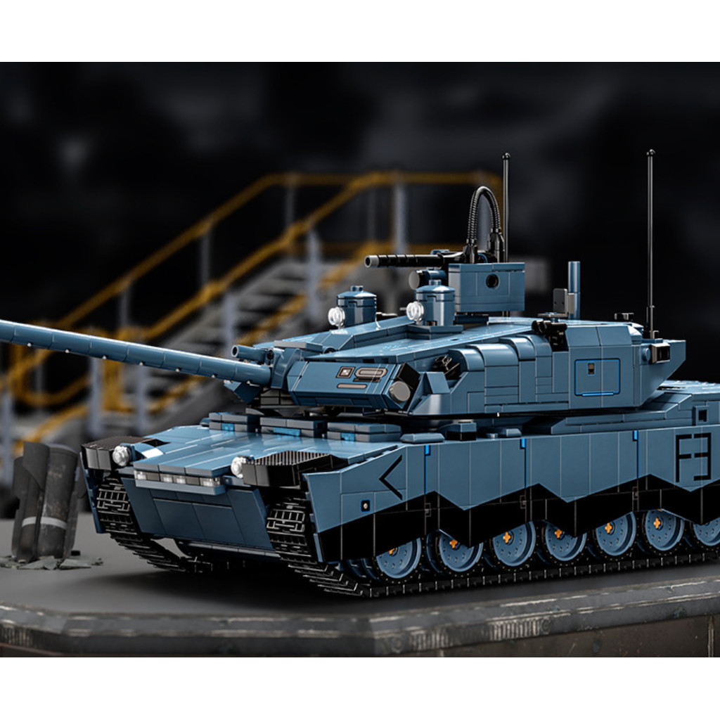 Mytopshop 2116PCS MOC Static ขนาดใหญ่ M1 Abrams X หลัก Battle ถังของ ...