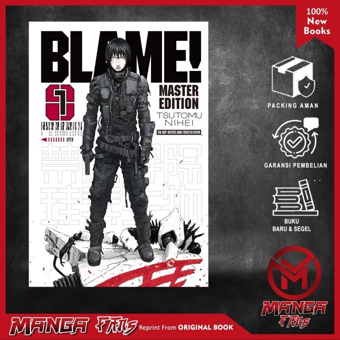 การ์ตูนมังงะ: BLAME! Master Edition vol 1-6 โดย Tsutomu Nihei | Shopee ...