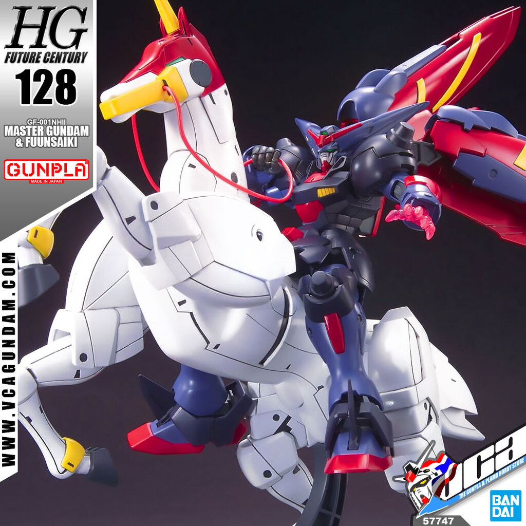 VCA ⭐️ BANDAI GUNPLA HIGH GRADE HGFC HG 1/144 MASTER GUNDAM FUUNSAIKI ...