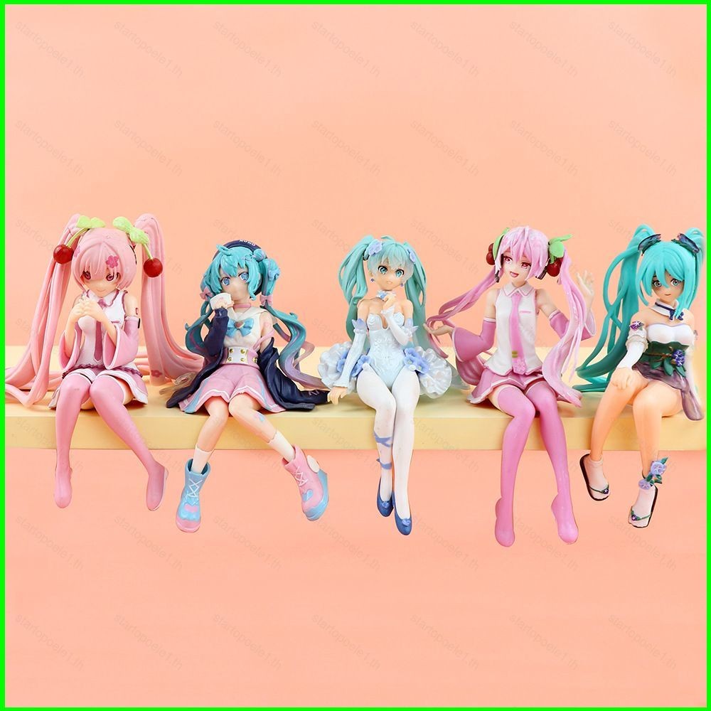ST1 Hatsune Miku โจมตีบน Titan ONE PIECE Action Figure โครงการ DIVA ...