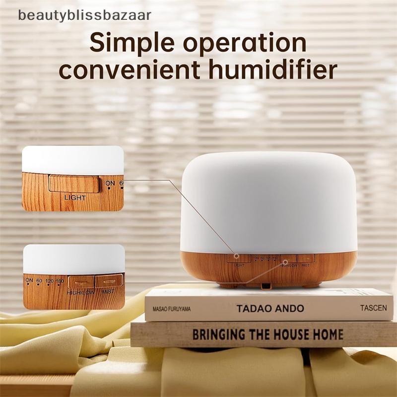 [beautyblissbazaar] เครื่องกระจายกลิ่นขนาด 500 มล. พร้อมรีโมทคอนโทรล,Timer & Auto-Off Safety ...