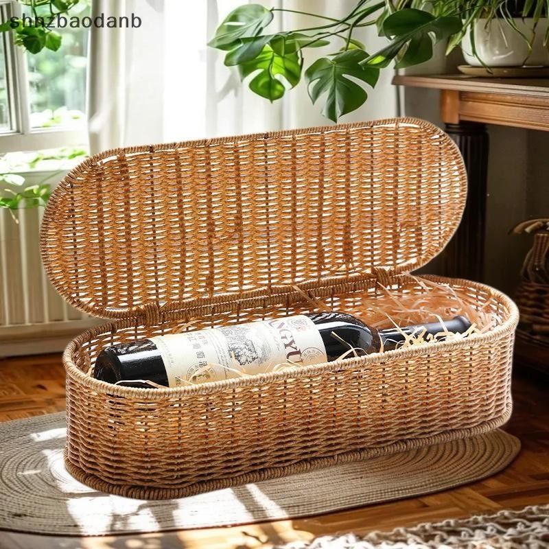 [shnzbaodanb] โบฮีเมียนเลียนแบบหวายตะกร้าเก็บทอกล่องเก็บฝุ่นกรอบตกแต่งบ้านตะกร้า TH | Shopee ...